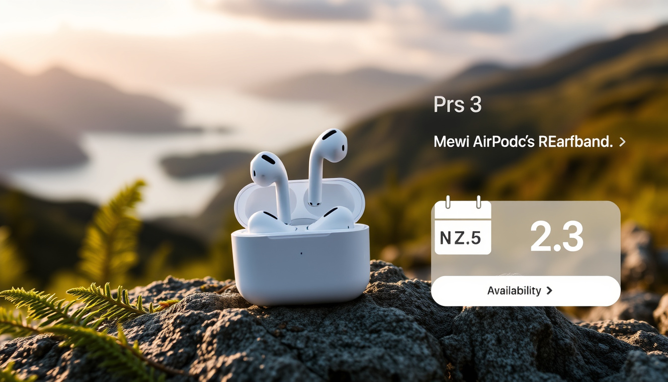 AirPods Pro 3 NZ - Release Date Price Availability - NZ Review